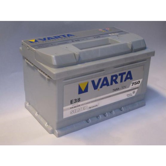 Autobatéria Varta Silver Dynamic E38 74Ah 750A 574402075 | www.baterky.sk - Obchod plný energie